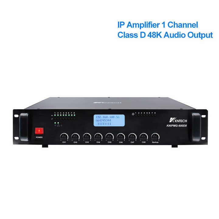Hot SIP Paging for Schools & Offices IP-Based PA Amplifier 600 W with ...
