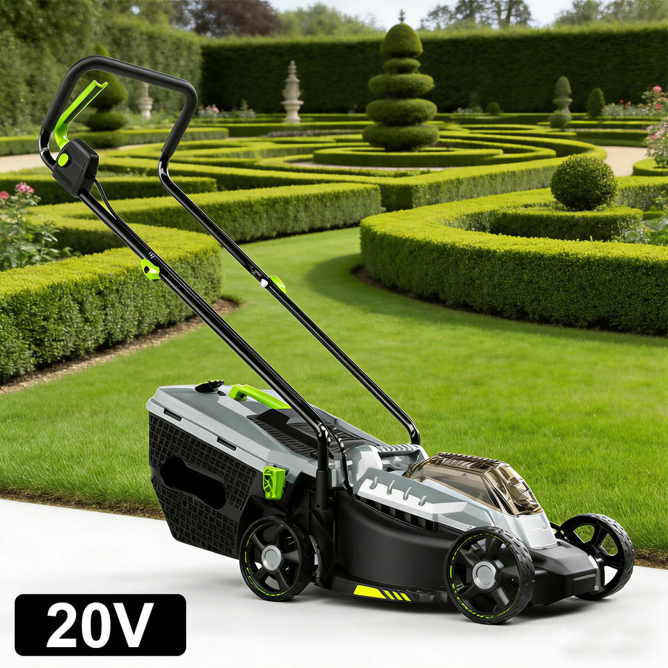 VERTAK 20V Cordless Lawn Mower Lithium Battery Walk Behind Push ...