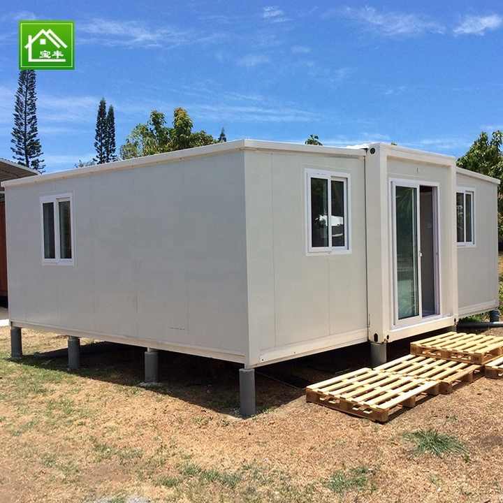 Luxury Double Wing Mobile Expandable Tiny Folding Cabin 20ft Living ...