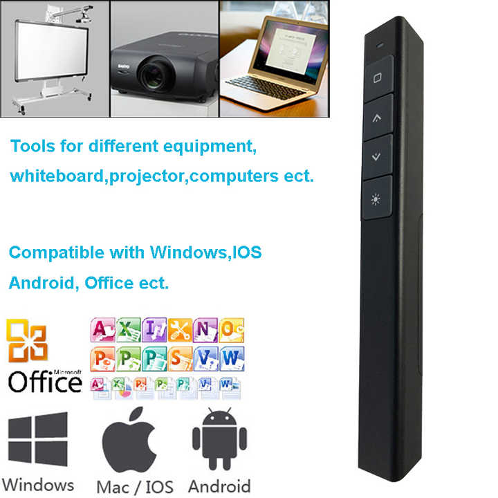 Education Meeting Remote Presenter Pointer Control Laser Presenter ...
