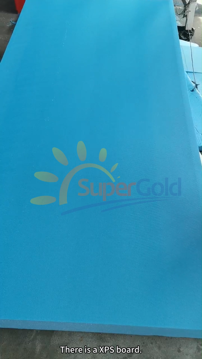 XPS Foam Insulation 2 Inch Board with Aluminum Extrude