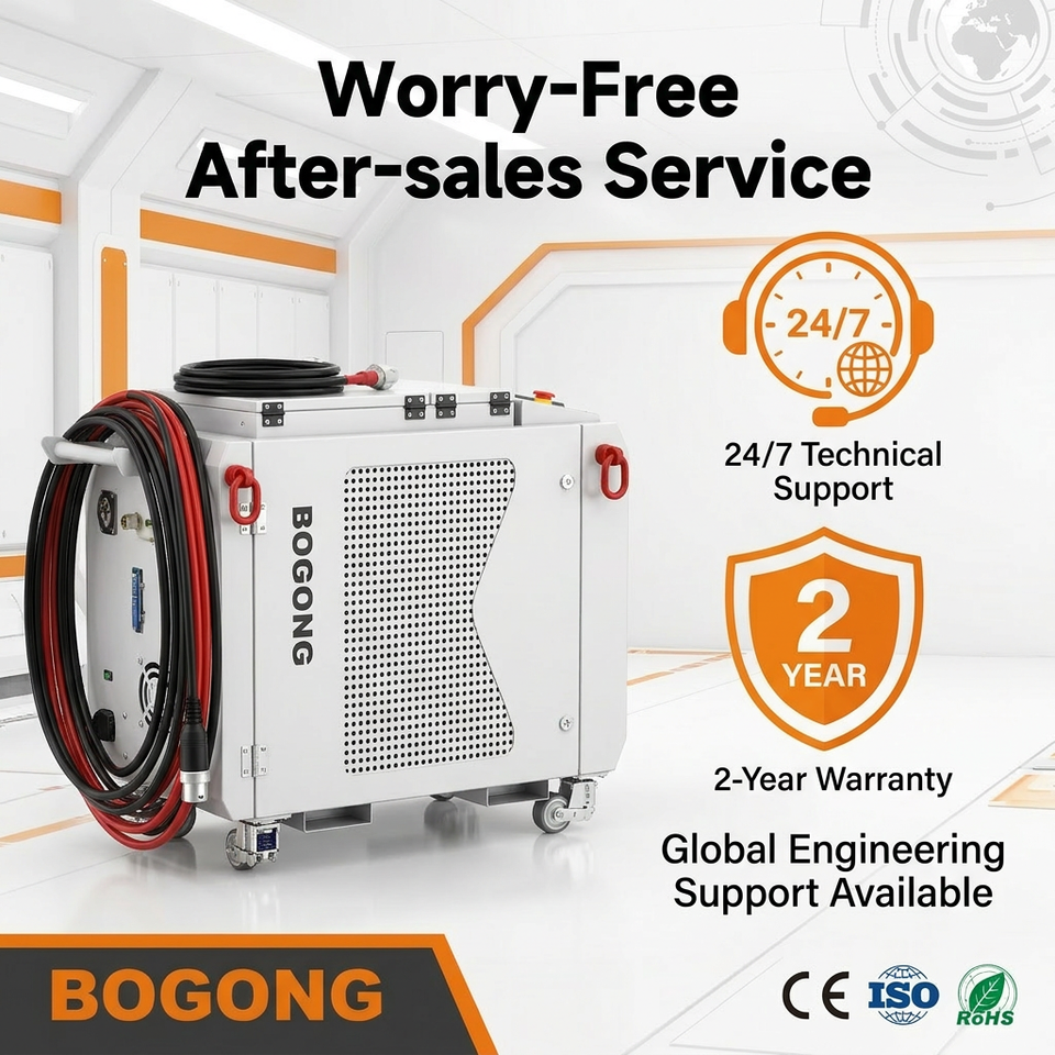 Pulse Laser Cleaning Machine 500W Portable Handheld Rust Removal Metal ...