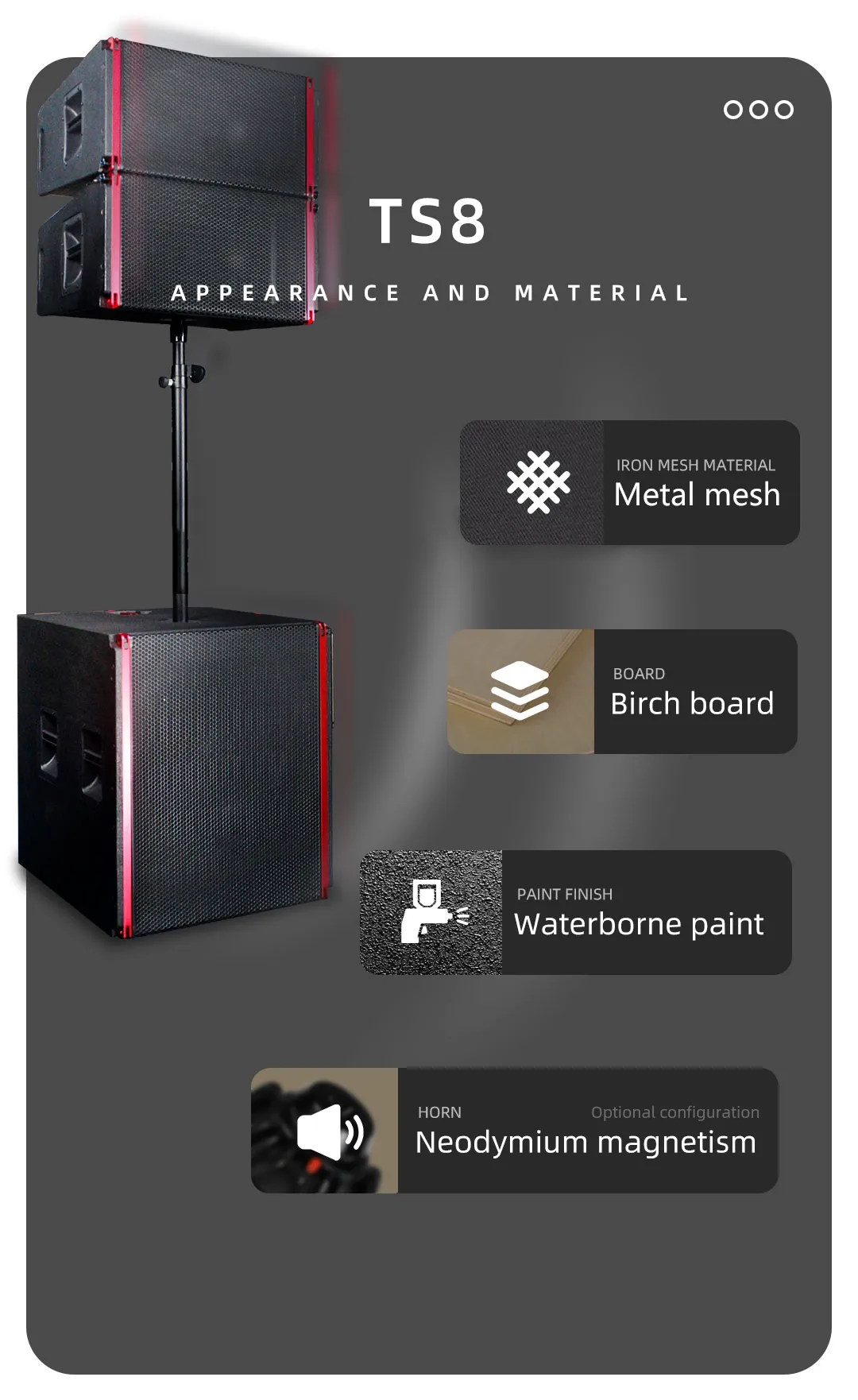 Active 12 Inch Professional Rcf Speaker Line Array Speaker Music Event ...