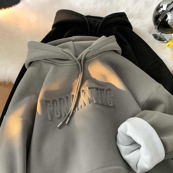 Custom Heavyweight Hoodie Jogger - Embossing & Printing