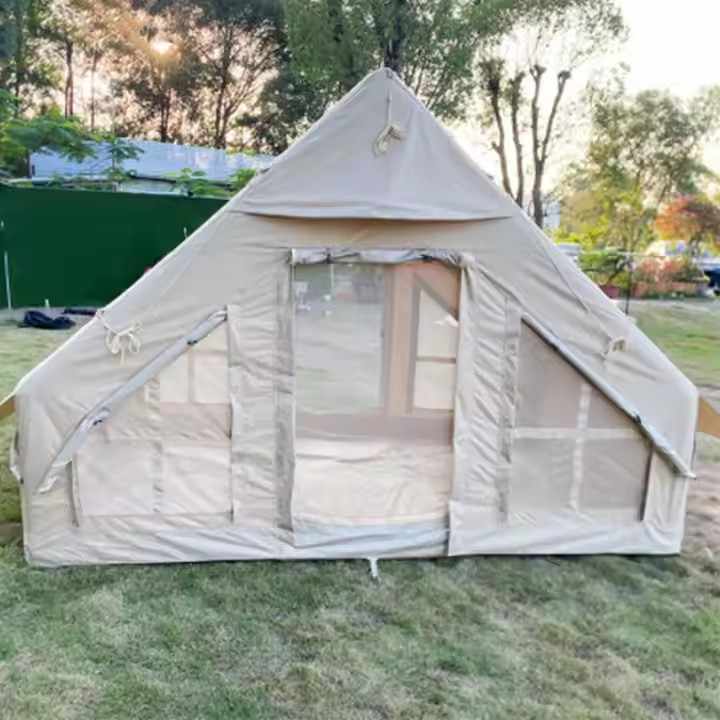 Large 6m Two-Room Waterproof Outdoor Inflatable Camping Tent Oxford ...