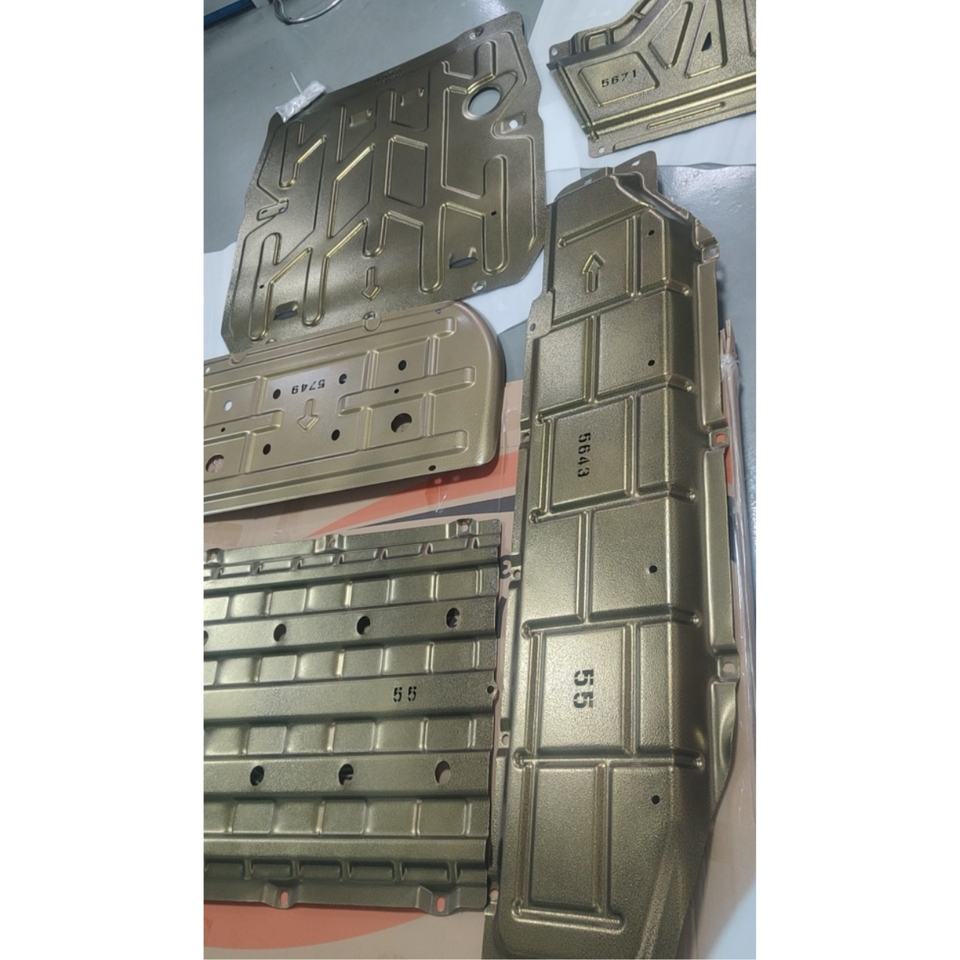 BYD Seal 05dmi Aluminum-magnesium Alloy Chassis Skid Plate Complete Set ...