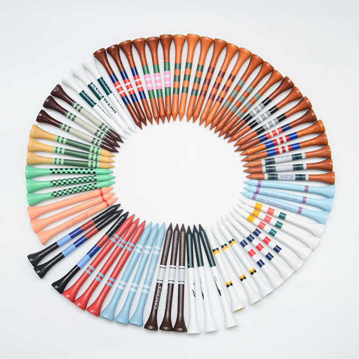 New Trend Design Custom Golf Tees in Cigarette Box Colorful Camouflage ...