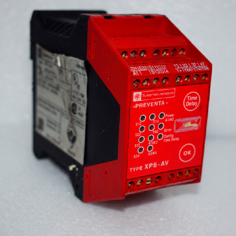 Brand New XPSAV11113 XPS-AV EMERGENCY STOP SAFETY RELAY 24 VDC for Plc ...