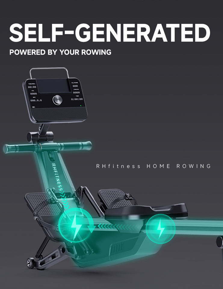 RH Design Commercial Gym Equipment Rowing Machine Concept Air Crane ...