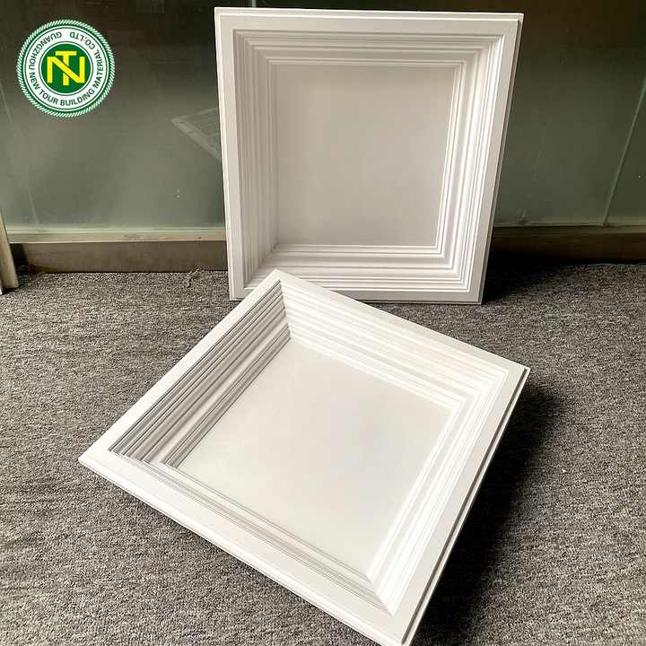 Design Ceiling Tiles Polyurethane Waterproof False Ceiling PVC Ceilings ...