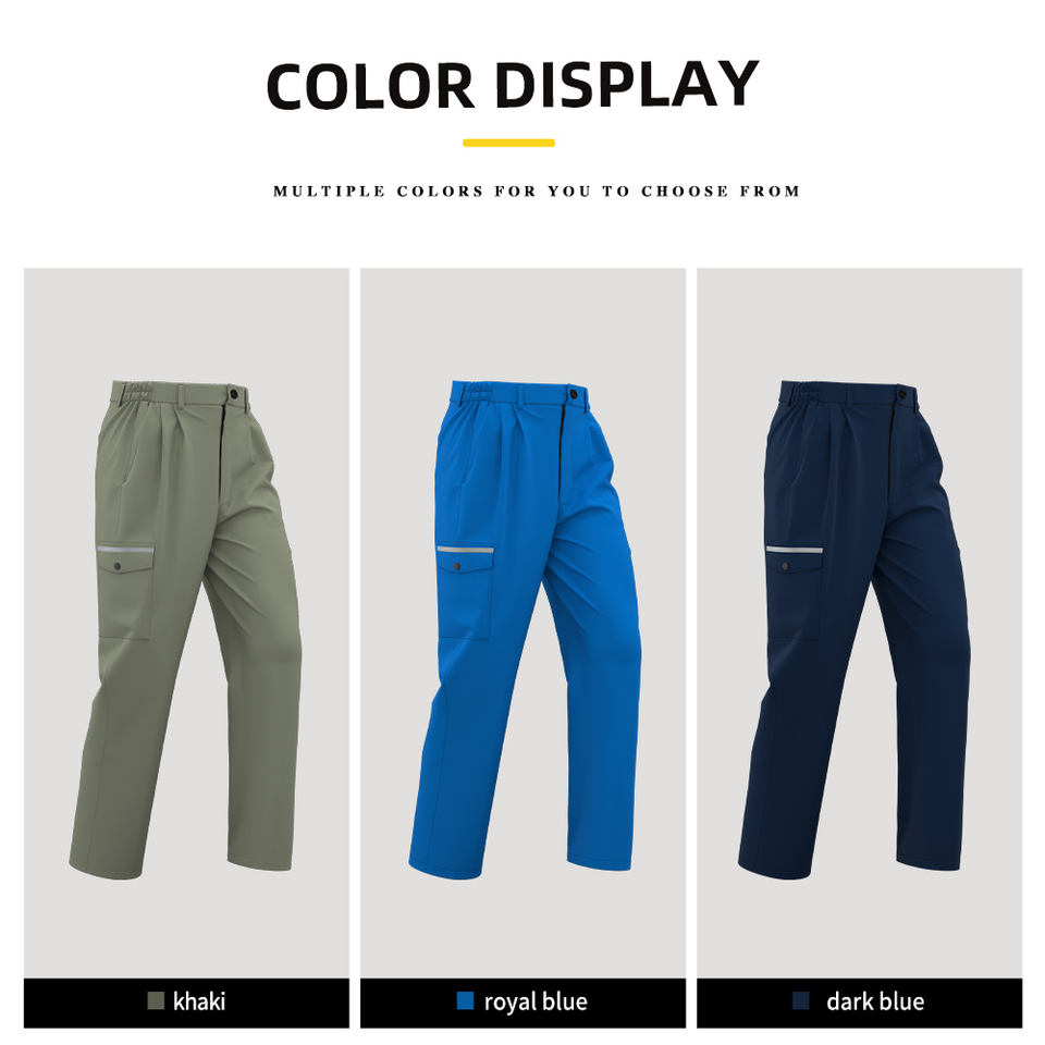 Custom Logo Size Comfortable Breathable Work Carge Pants Workshop ...