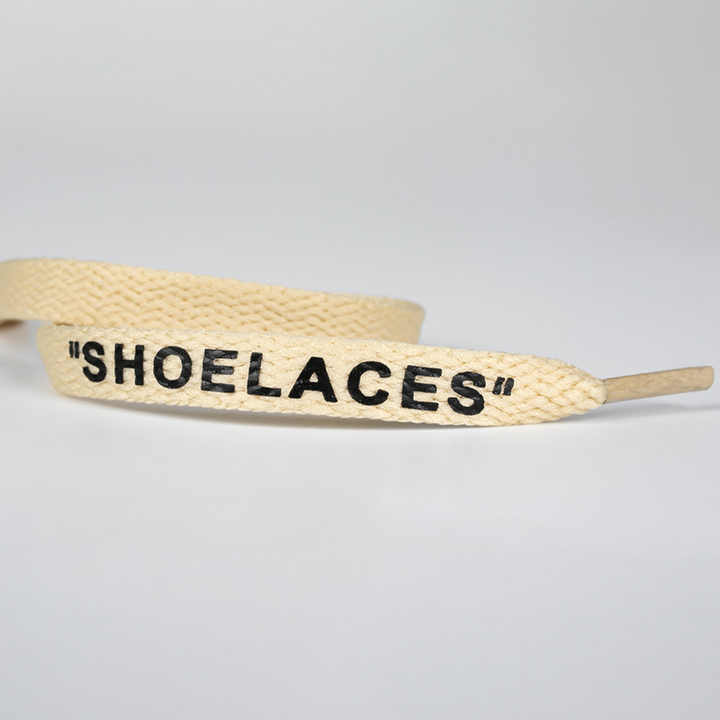 Customized Printed Logo Shoelaces - High Quality Sneaker Laces