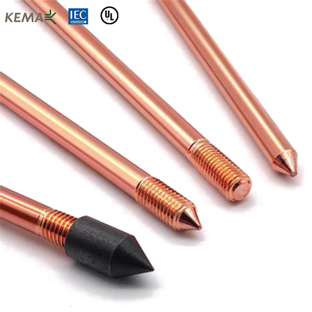SUNLIGHTWWELD IEC for Certified Earthing Rod Copper Clad Steel Copper ...