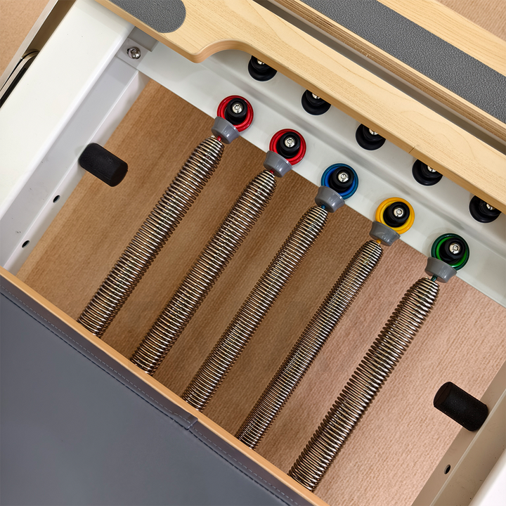 Tmax Commercial Use White Aluminum Pilates Reformer Bed