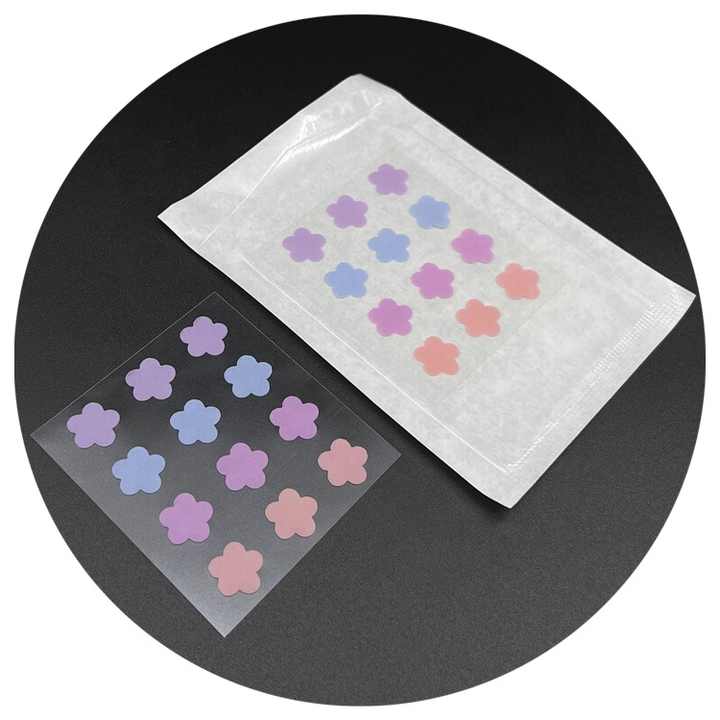 Eco Friendly Hydrocolloid Pimple Patch Fashion Flower Pimple Patches ...