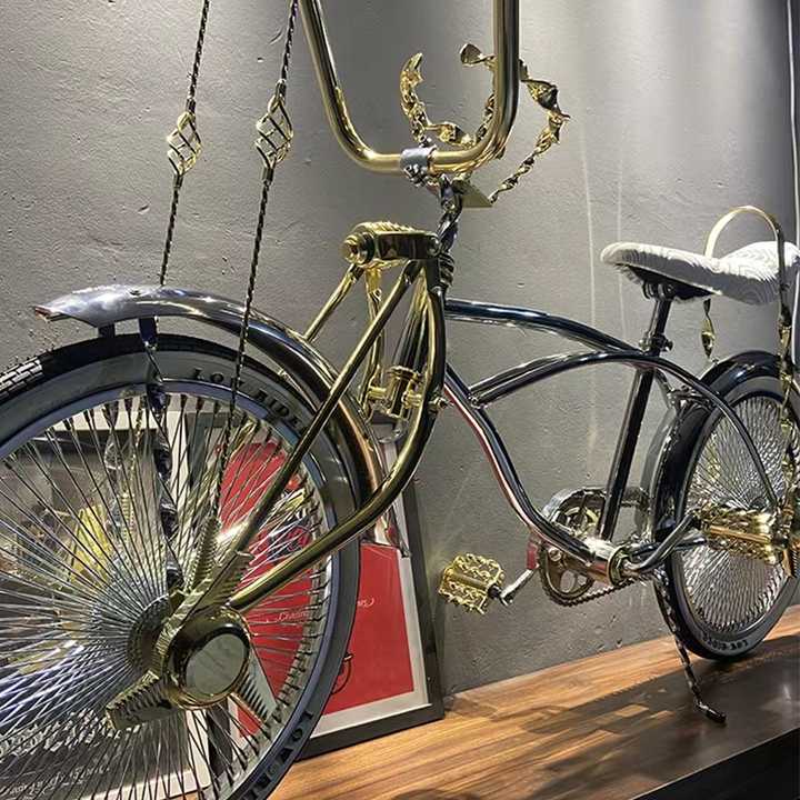 20 Inch Lowrider Bike - Classic Style & Single Speed