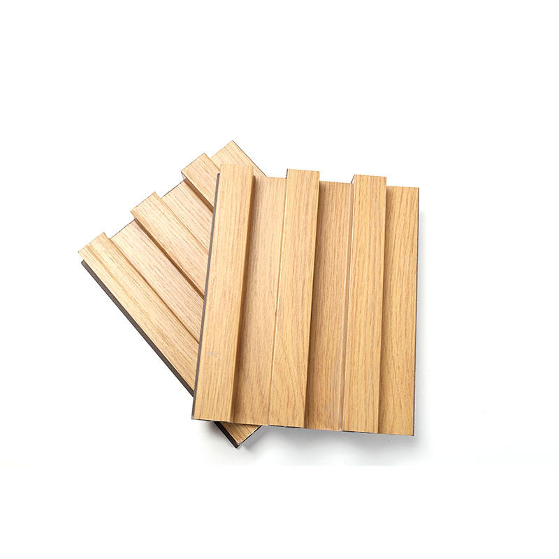 OEM WPC PVC Bamboo Fluted Wall Panel-Waterproof Fire Retardant & Eco ...