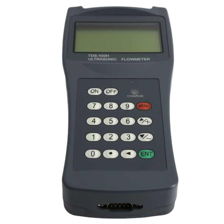 TDS-100H-M2 Wall-Mount Ultrasonic Flowmeter Transducer Handheld Digital Liquid Oil DN50~DN700mm ...