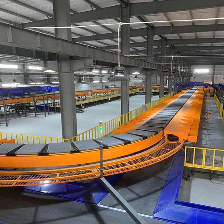 Parcel Sorting Machine Linear Cross Belt Sorting Conveyor Widely Used ...
