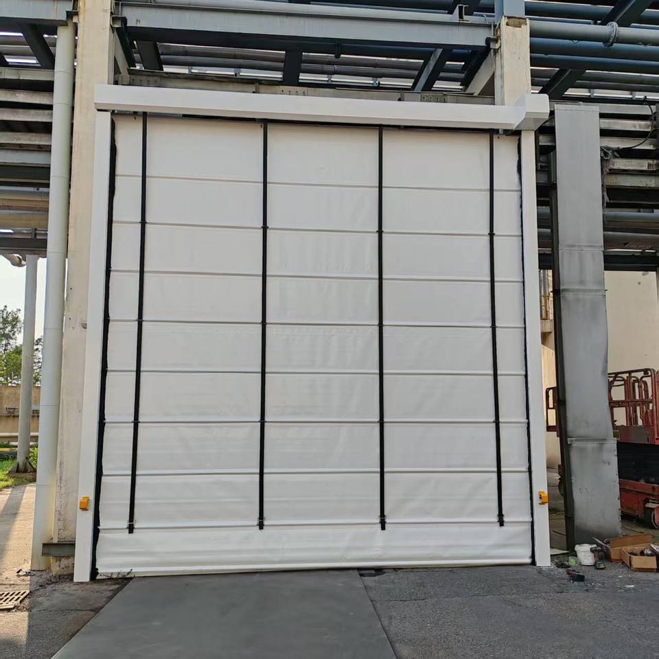 RENPU Modern PVC Interior Fast Stacking Rolling Door Thermal Insulation ...