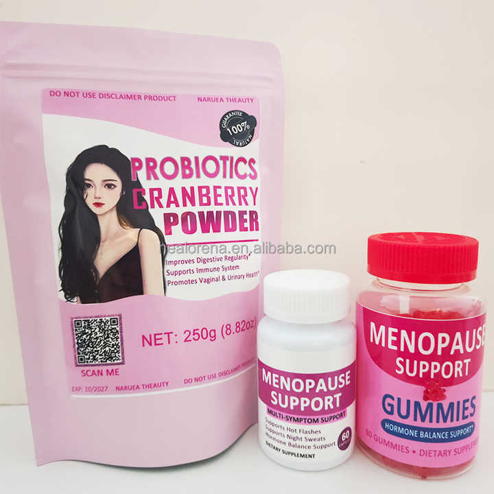 Private Label PMS Menopause Relief Hormone Care Brief Support Gummy ...