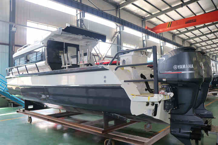 30ft High Speed Luxury Fish Cabin Cruiser Yacht Family Aluminum Fishing ...