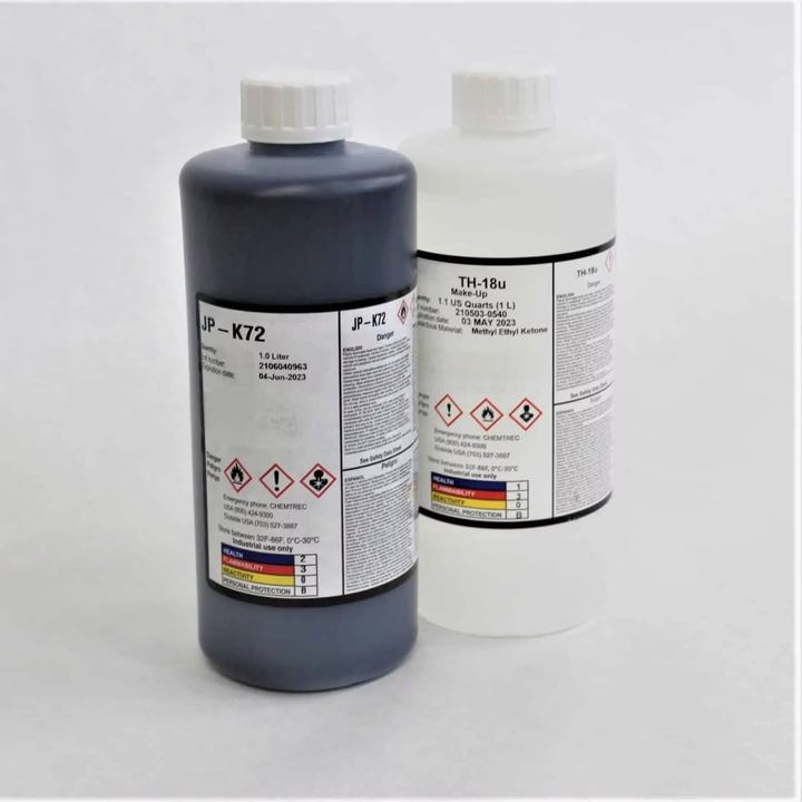 HIT INK JP-K72 Blue MEK General Purpose Ink for Continuous Inkjet ...