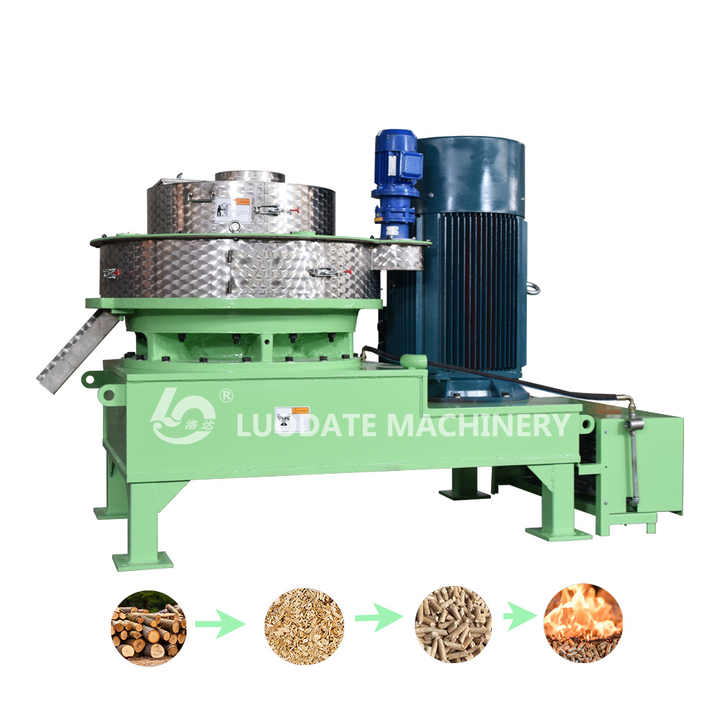 2TPH Professional Biomass Pellet Machine Complete Solution Turnkey Wood ...