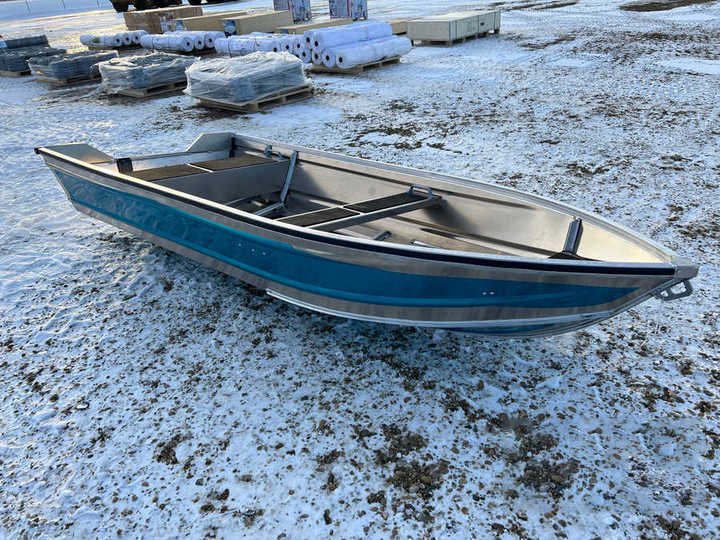 16ft OEM Quality Jon Boat with Trolling Motor and Aluminum Hull for ...