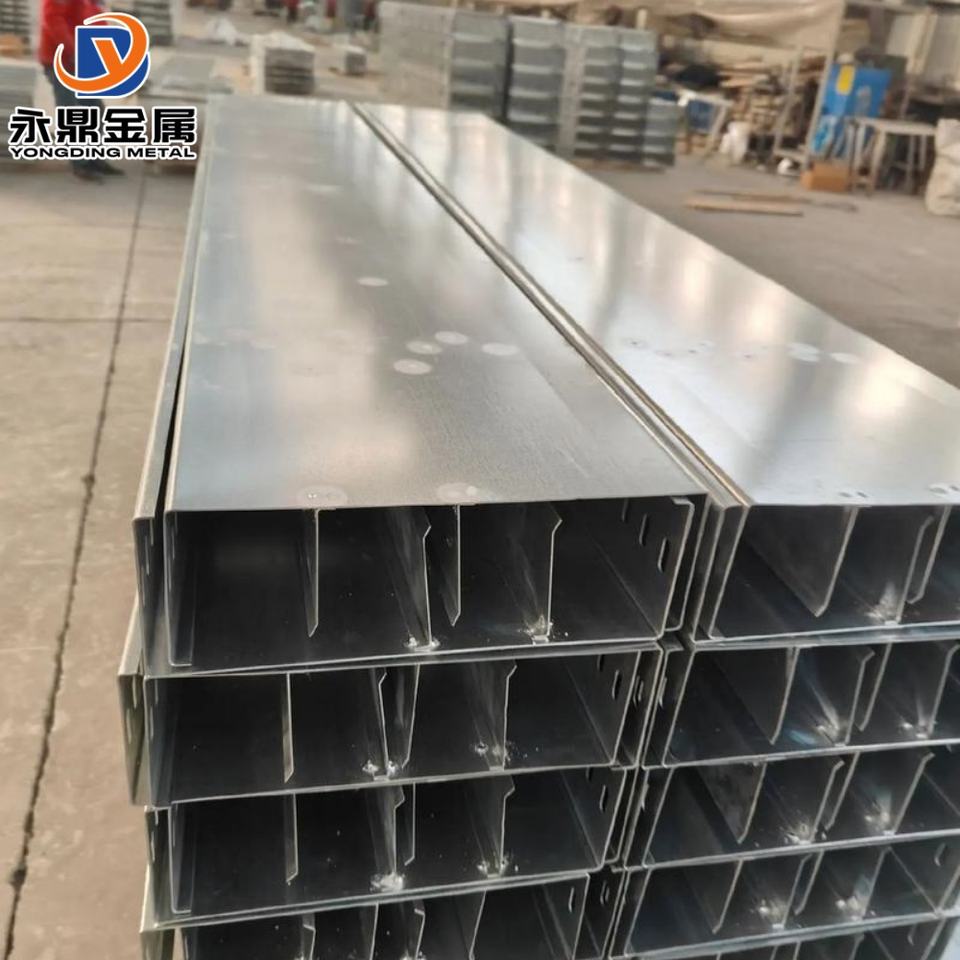 Aluminum Alloy Industrial Fireproof Solid Bridge Trough Cable Tray ...