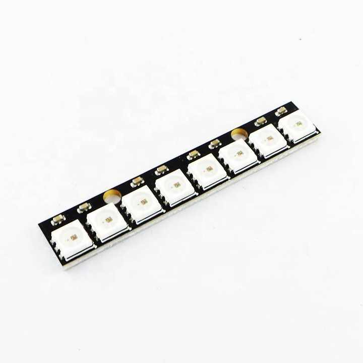 eParthub 8-bit black WS2812 5050 RGB LED built-in full-color driver ...