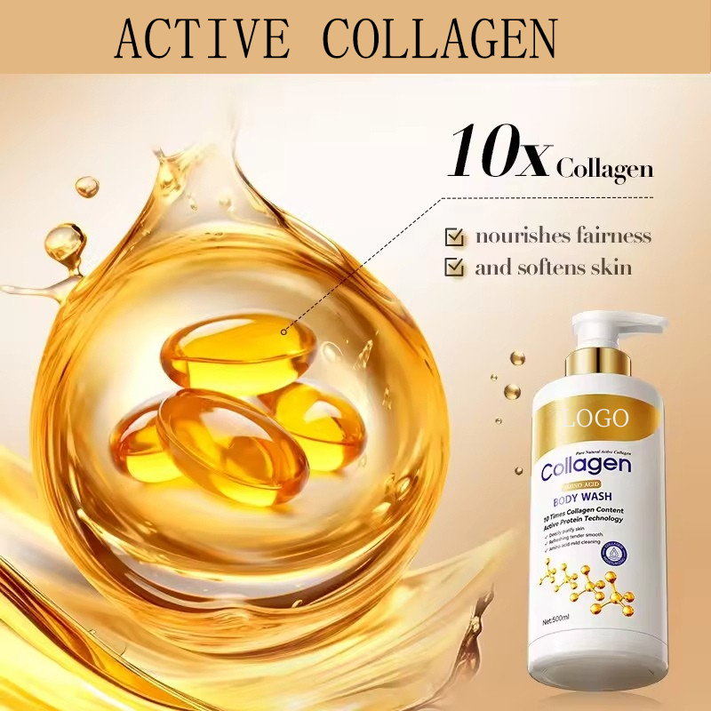XM Private Label Collagen Body Wash OEM ODM Natural Moisturizing and ...