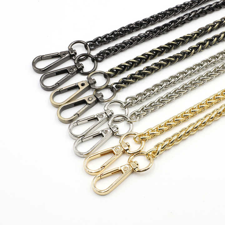 Durable Steel Bag Chains - DIY Metal Detachable Straps