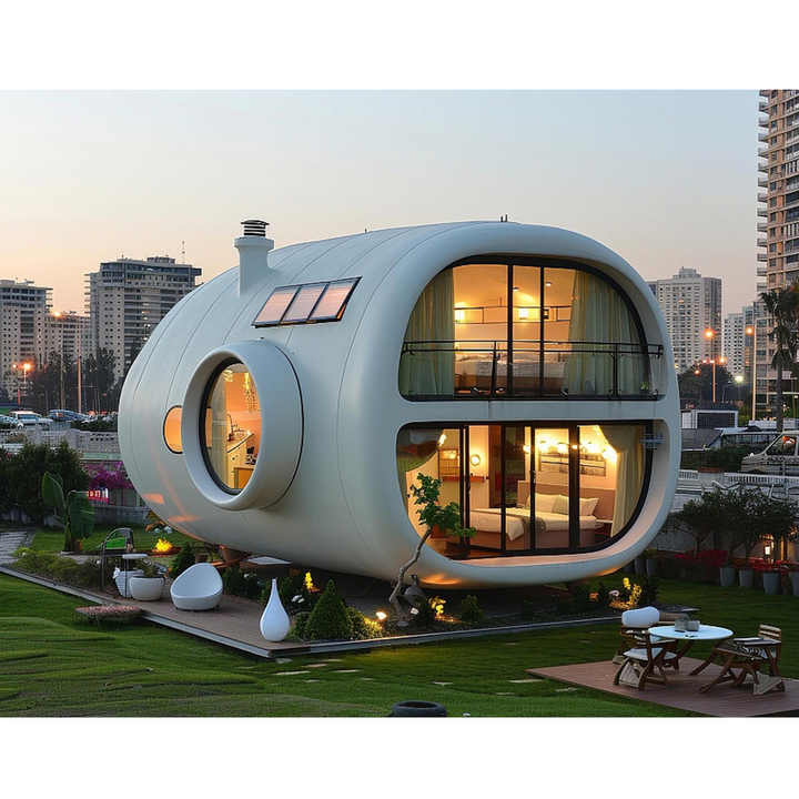 Customizable Mobile Office Sleeping Pod Capsule in Various Settings for ...