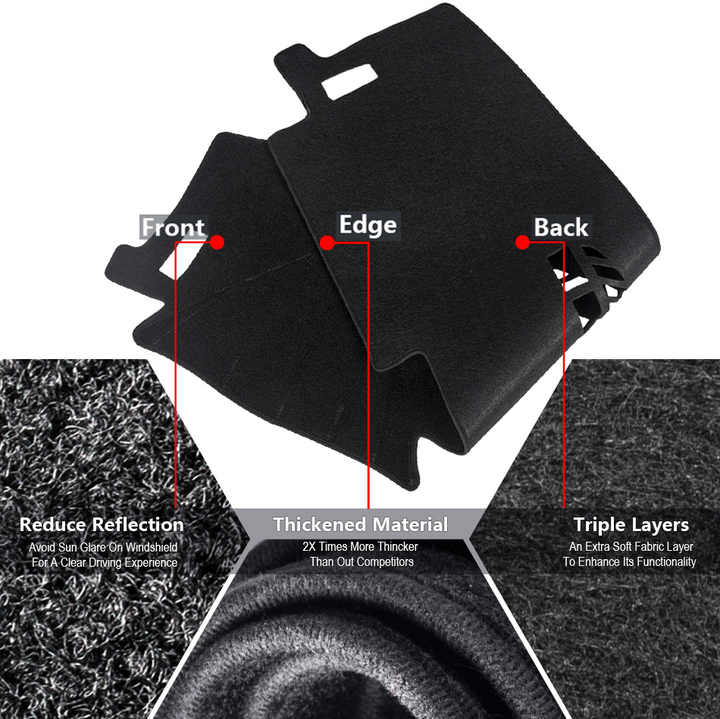 Audi A4 B6 B7 2002-2008 Sline Rs Dashboard Cover Carpet Sunshade ...