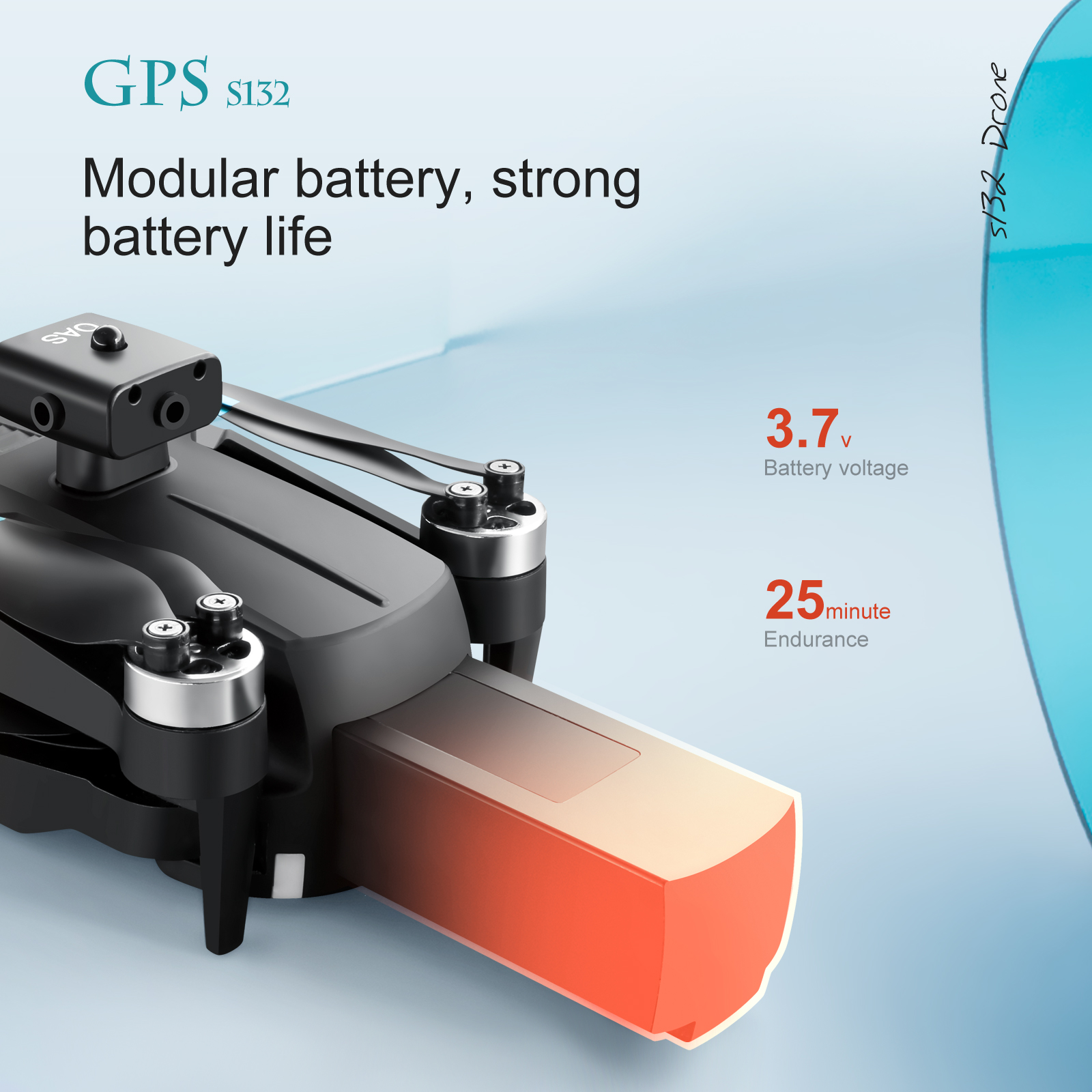 S132 RC Drone GPS with 8K Camera - 5G WIFI & Obstacle Avoidance