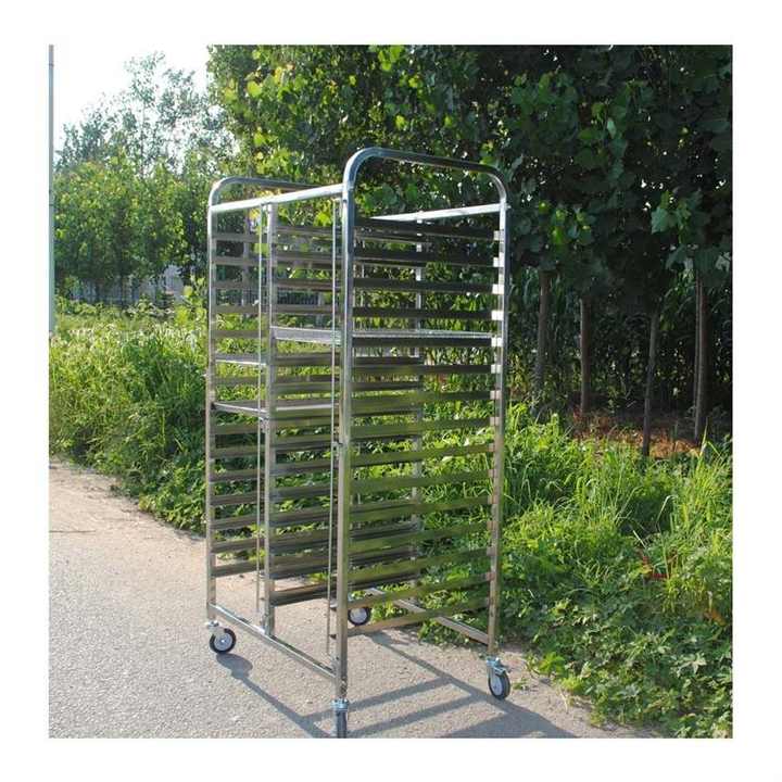 Stainless Steel Food Baking Tray Carts - Durable & Versatile