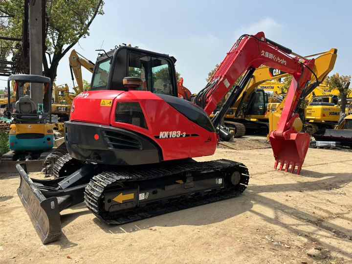 Used Mini KX183-3 KX183 185-3 KX185 8tons KX165 Kuota163 Excavator Mini ...