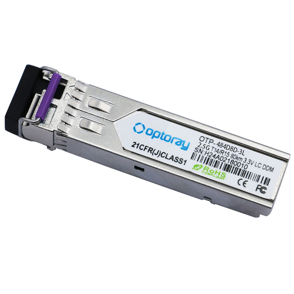 2.5G BIDI Optical Transceiver SFP Module 80km DDM 1490nm/1550nm LC ...