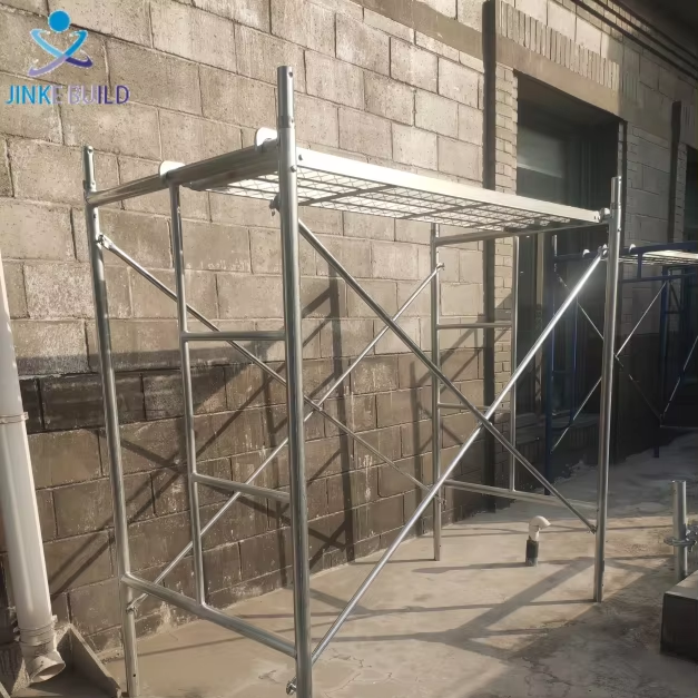 Heavy Duty H-frame Scaffolding Sets Ladder Frame Scaffolding Mobile a ...