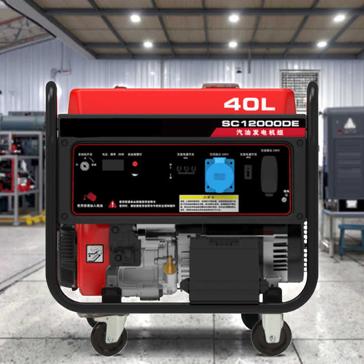 10 Kva 10 Kw 3 Phase Gasoline Power Generator With Ats Efficient Stable ...