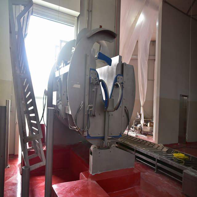 Halal Buffalo Slaughterhouse With Buffalo Slaughter Equipment Machinery ...