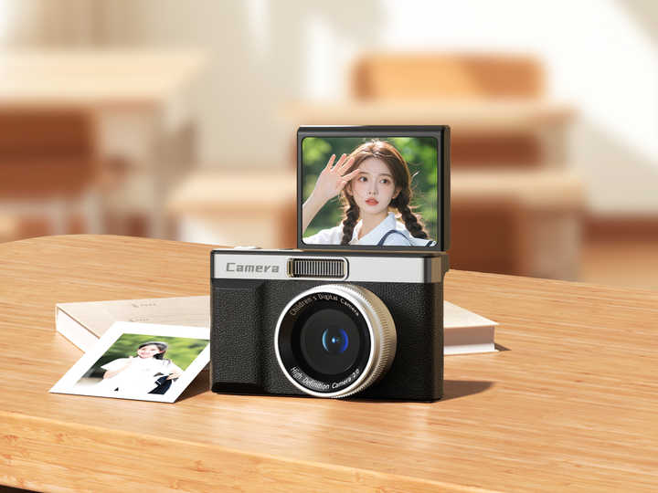 Fashion Smart Camera Vlog Shooting Compact Portable Camera Photo Slim ...