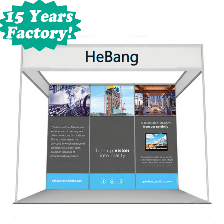 Indoor & Outdoor 3x3 Modular Exhibition Stand Partition Walls System ...