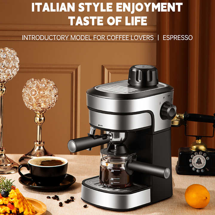Italian Semi-automatic Household Commercial Coffee Maker Italian ...