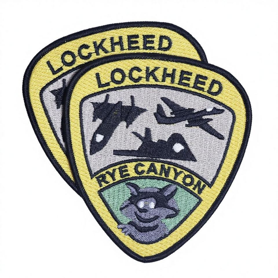 Custom Wholesale Brand logo Design Iron-on Heat Seal Backing Embroidery ...