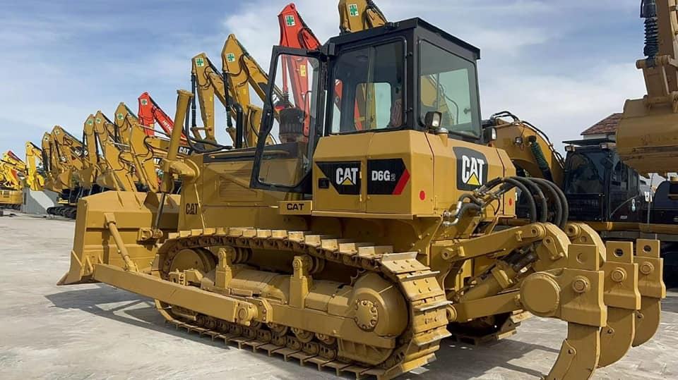 Used CAT D6G Crawler Bulldozer - High Performance & Low Price