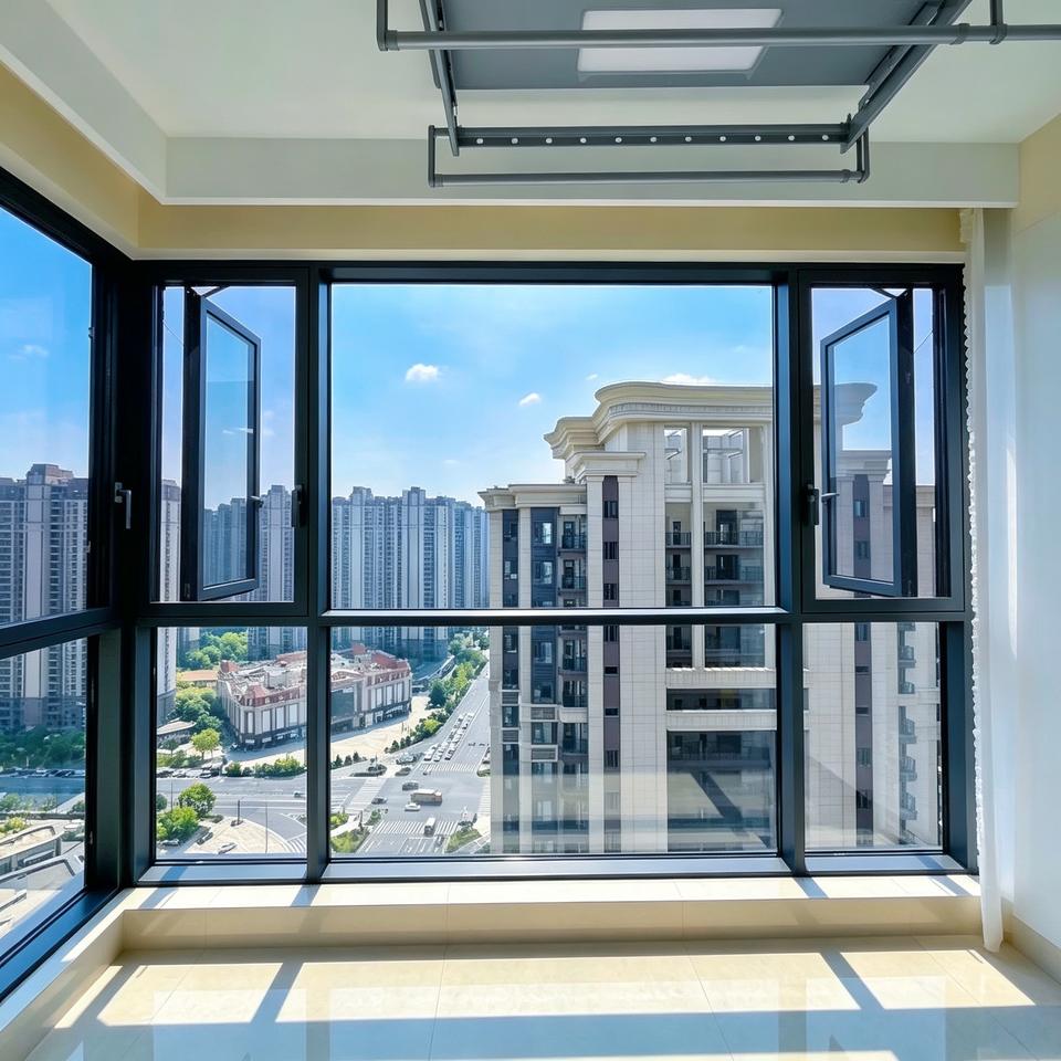 Full Integrated Screen Thermal Break System Outward Casement Window ...