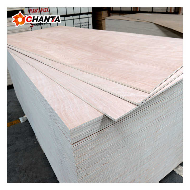 Hardwood Plywood Triplay Wooden Tropical Okoume Bintangor Plywood ...