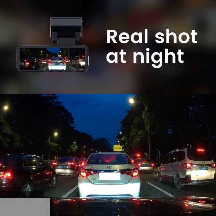 X30 Dashcam - Ultra HD 4K+1080P Dual Sight Car Recorder